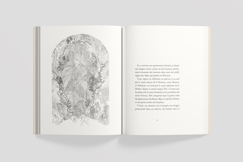 Edition limitée : L'homme qui plantait des arbres illustré par Eva Jos ...